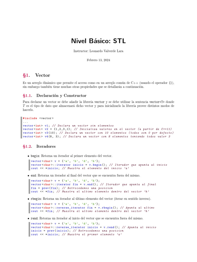 Capamento FOPI 2024 - Basico - STL | PDF | C ++ | Cola (tipo de datos abstractos)
