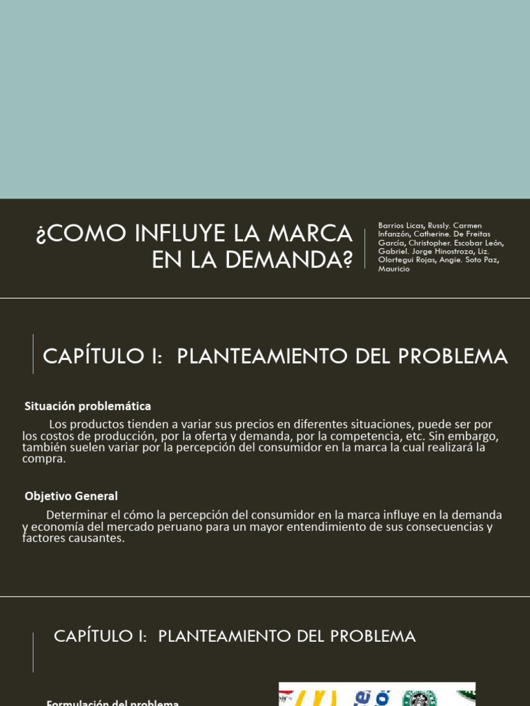 Como influye la marca en la demanda-2 | PDF | Precios | Mercado (economía)