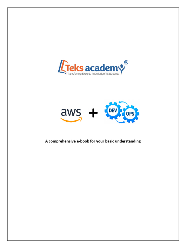 E-Book AWS+DevOps | Download Free PDF | Cloud Computing | Amazon Web Services