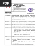 Sop Pemberian Oksigen Dengan NRM | PDF | Kesehatan Holistik | Sains & Matematika