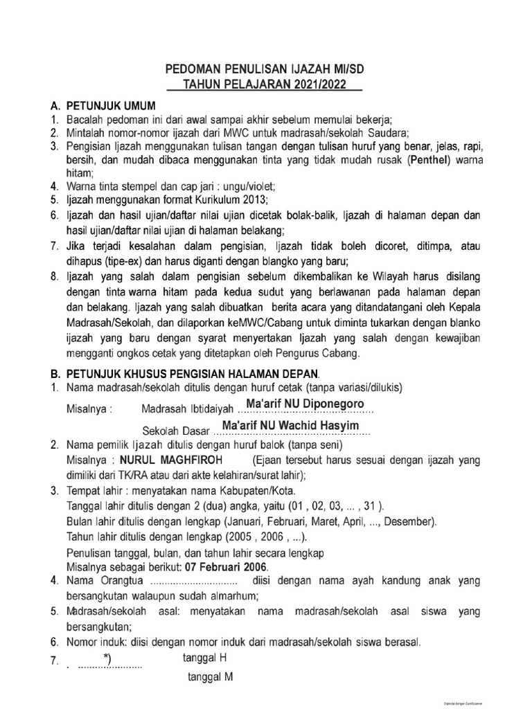 Ped. Ijazah Ma'arif | PDF