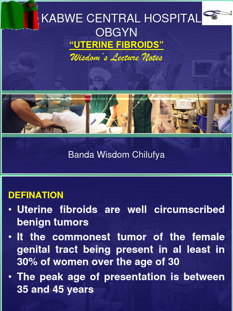 WLN Fibroids | PDF | Uterus | Diseases And Disorders