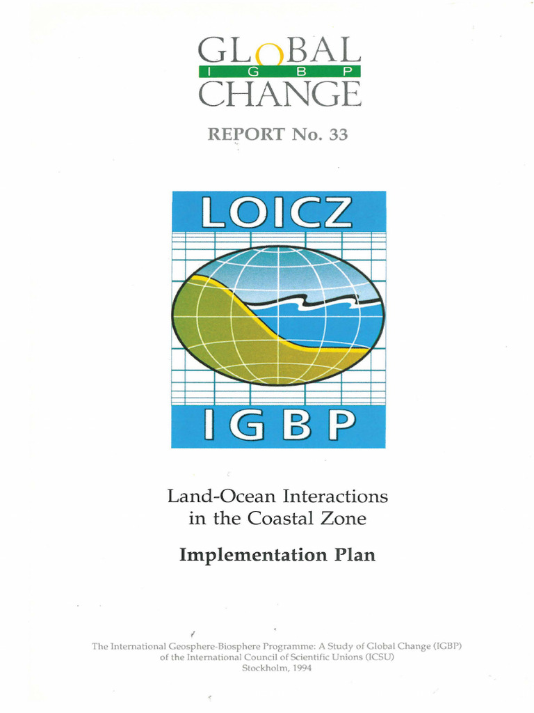 1995 - Pernetta, Milliman - Land-Ocean Interactions in The Coastal Zone ...