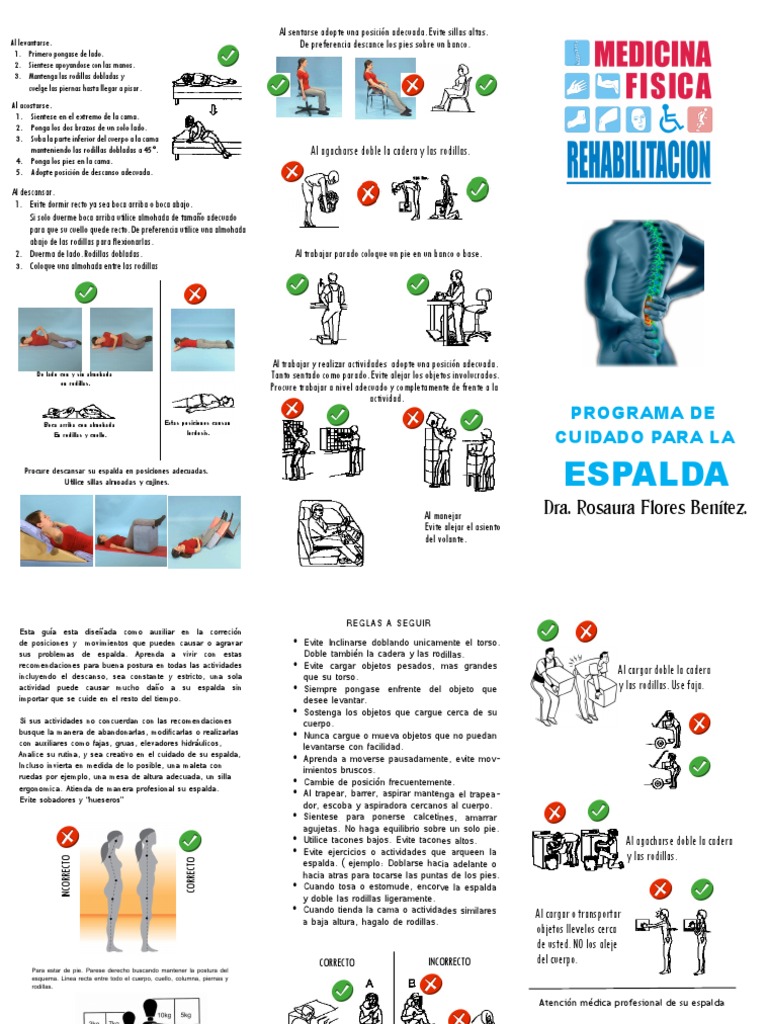 PublicationTRIPTICO Higiene de Columna