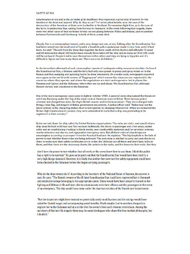 Cae Readings Pdf