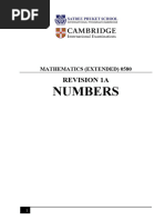 IGCSE Maths Chapter 17 - Number Sequences - Revision Booklet | PDF ...