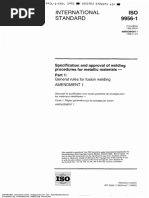 Bs en Iso 15607 2019 | PDF | Welding | Construction