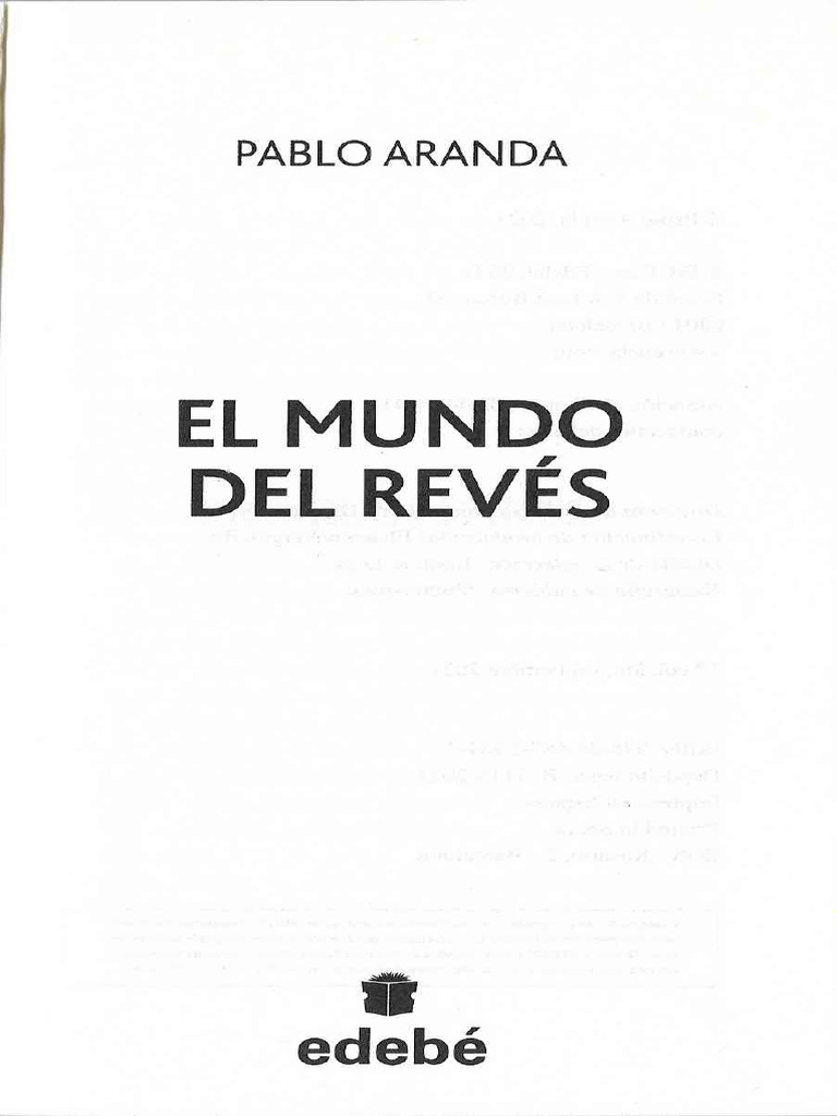 El Mundo Del Revés | PDF