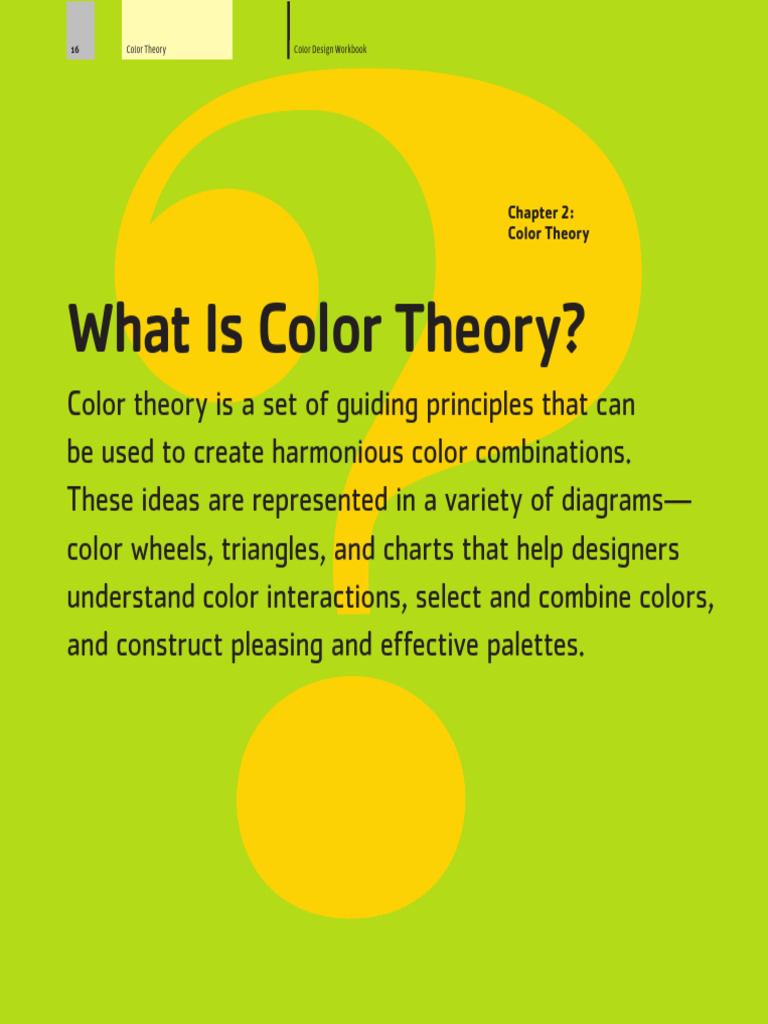 What is color theory? | PDF | Color | Visual Perception