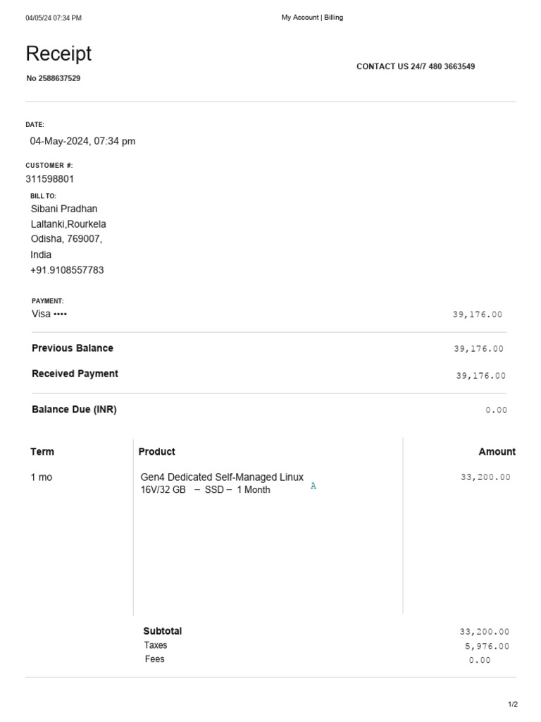 Godaddy May 16gen Server | PDF | Payments