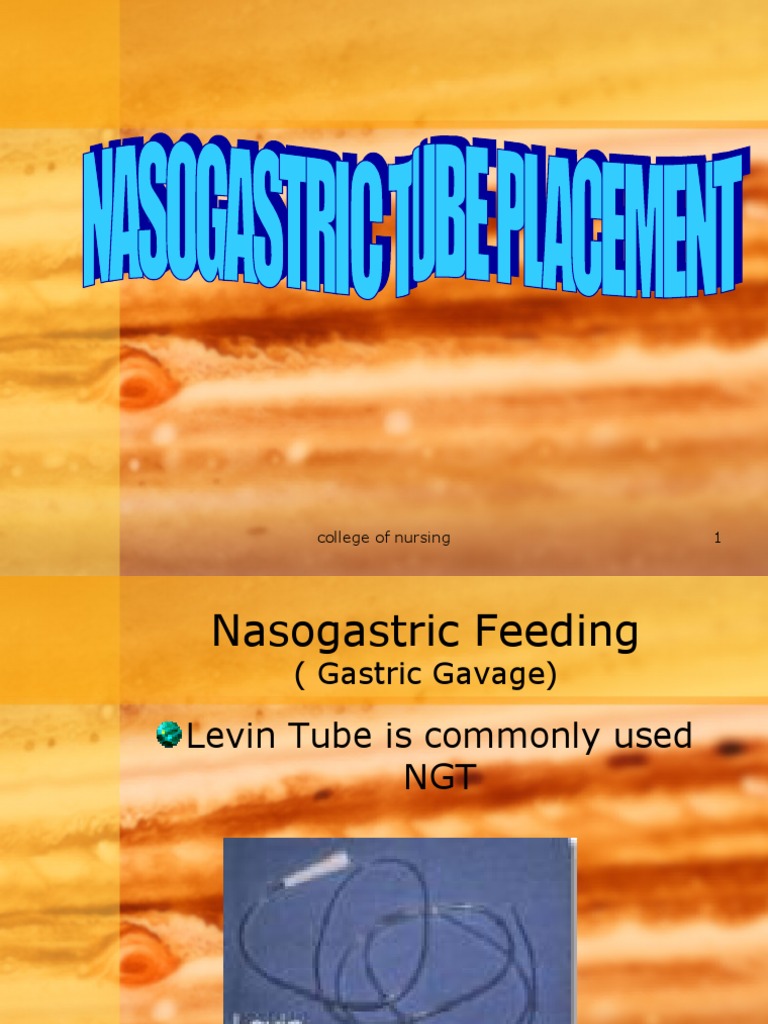 NGT Feeding Procedures in Nursing | PDF | Digestive System ...