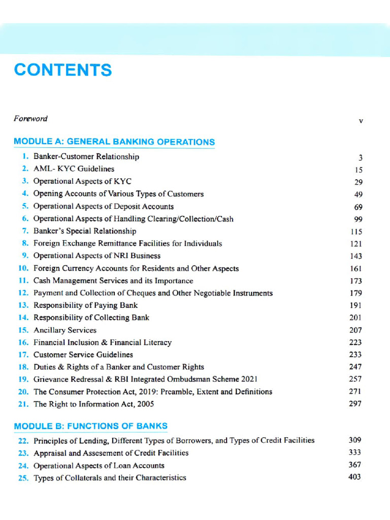 Principles and Practices of Banking Guide | PDF | Banks | Credit