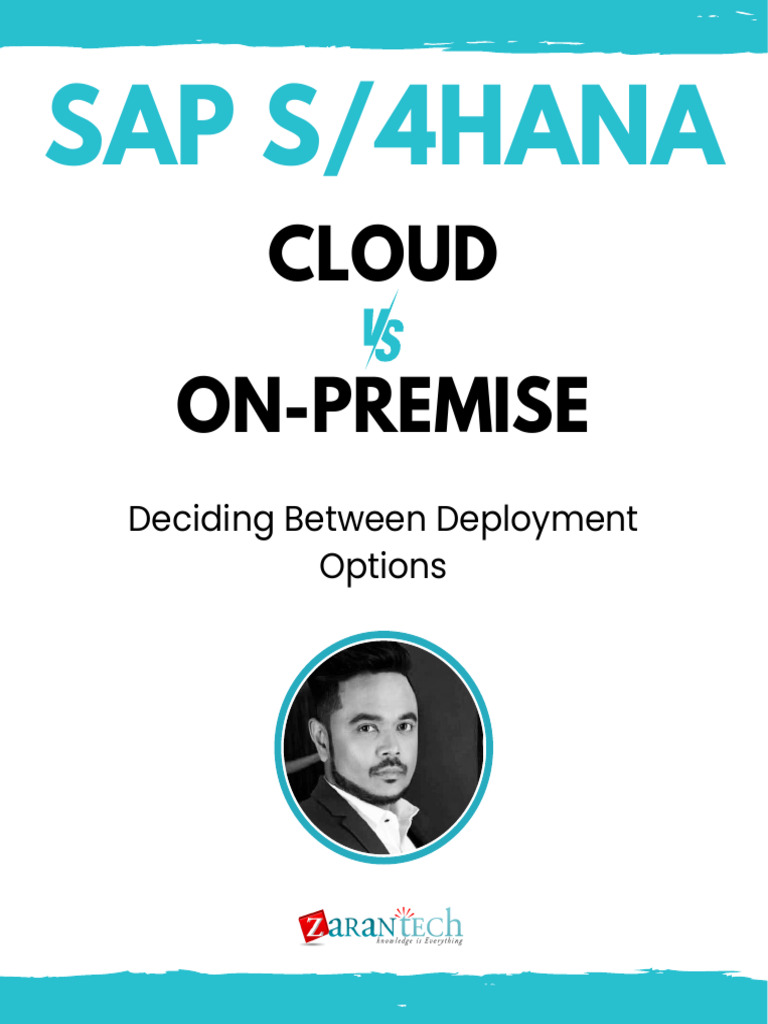 Cloud VS On Premise | PDF | Cloud Computing | Subscription Business Model