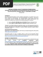 Guidelines For The RITM National External Quality Assessment Scheme ...