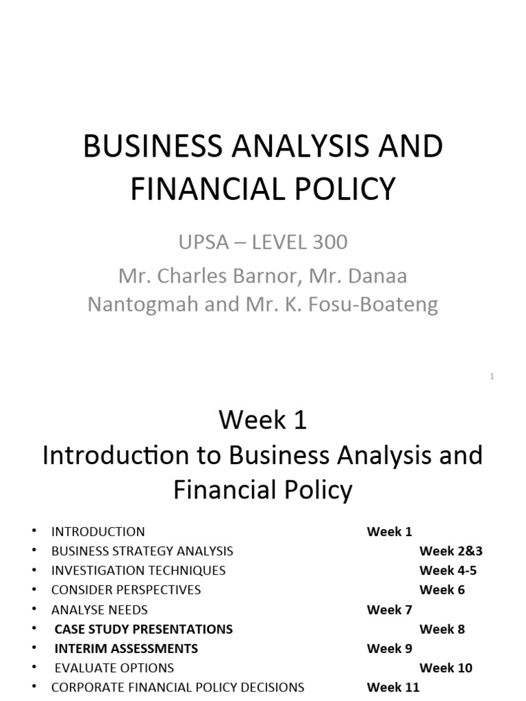 Basic Knowledge of Business Analysis | PDF | Business Analysis | Mean