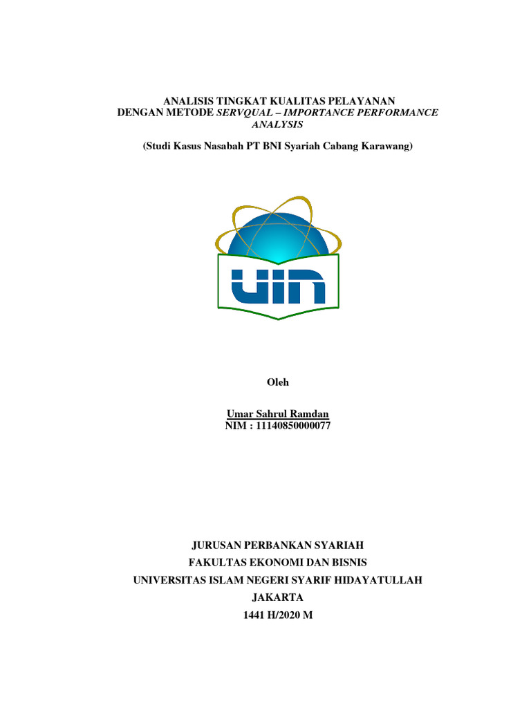 Skripsi Umar Sahrul Ramadan-Feb | PDF | Bisnis | Pengelolaan Keuangan ...