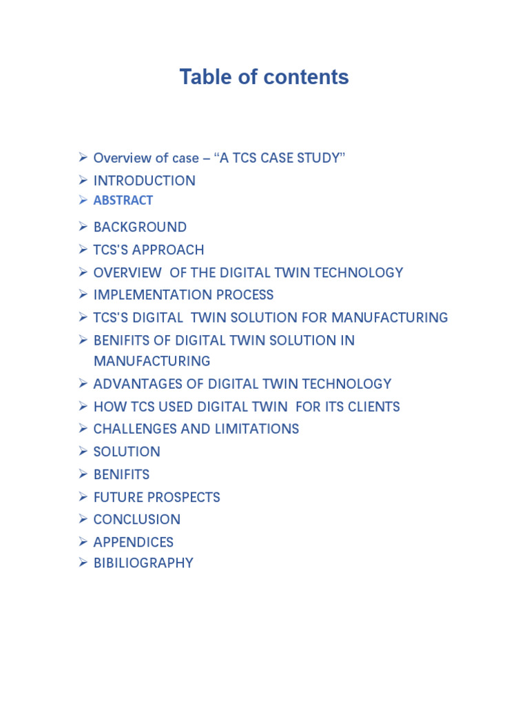 A TCS Case Study | PDF | Analytics | Simulation