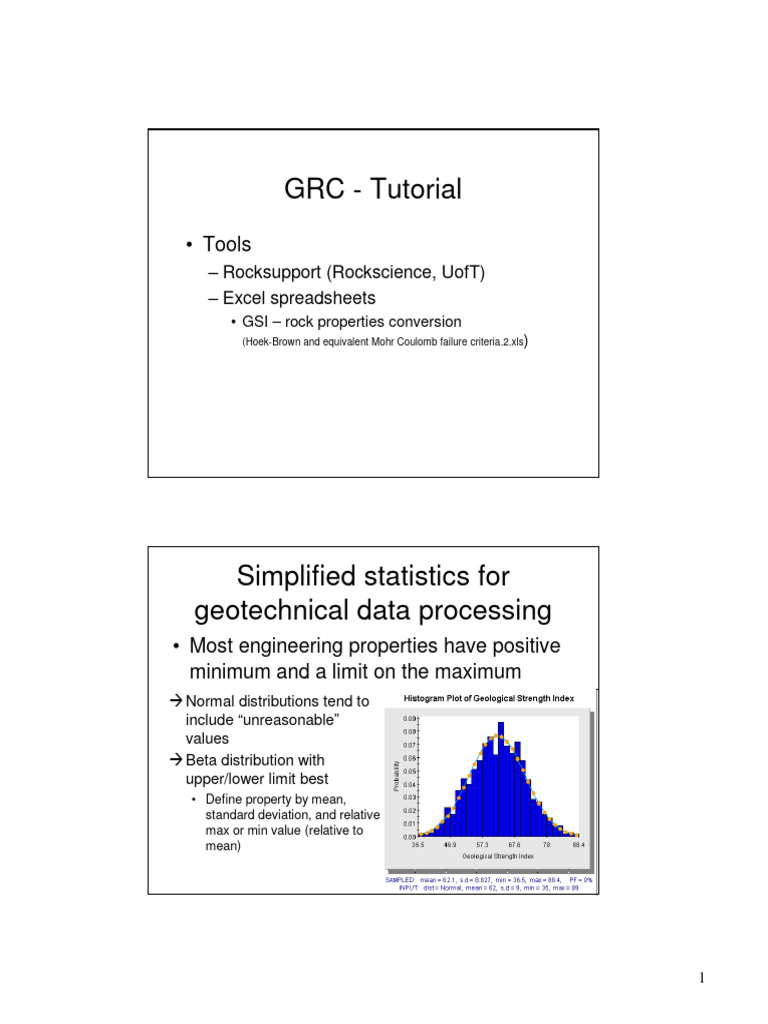 GRC - Tutorial: - Tools | PDF | Standard Deviation