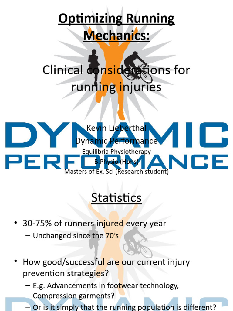 Optimizing Running Mechanics-APA Presentation - Kevin Lieberthal | PDF | Foot | Running