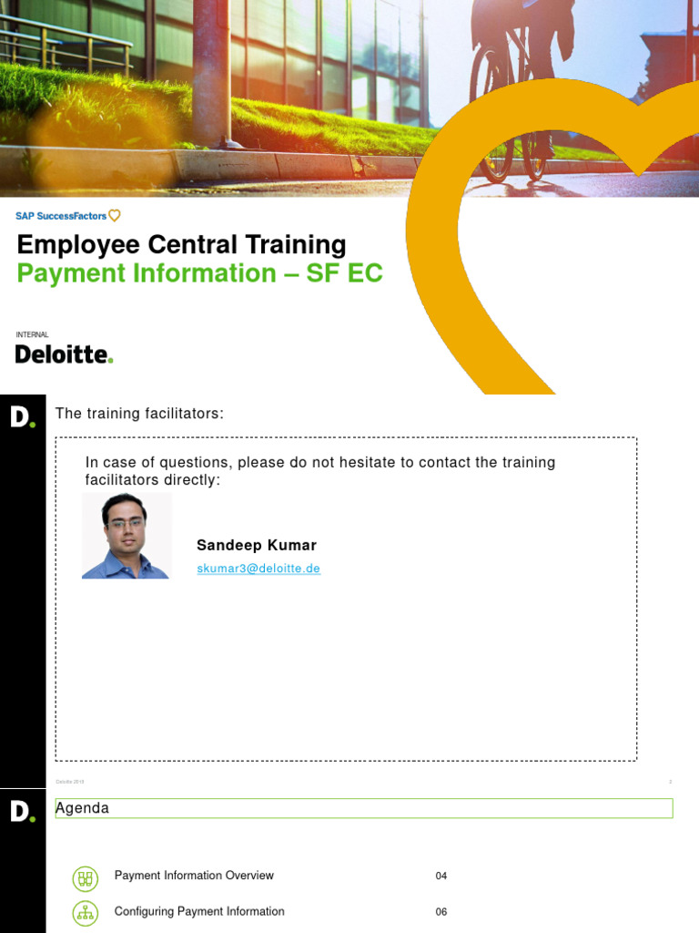 EC Trainings Session 8 PaymentInformation | Download Free PDF | Business | Banking