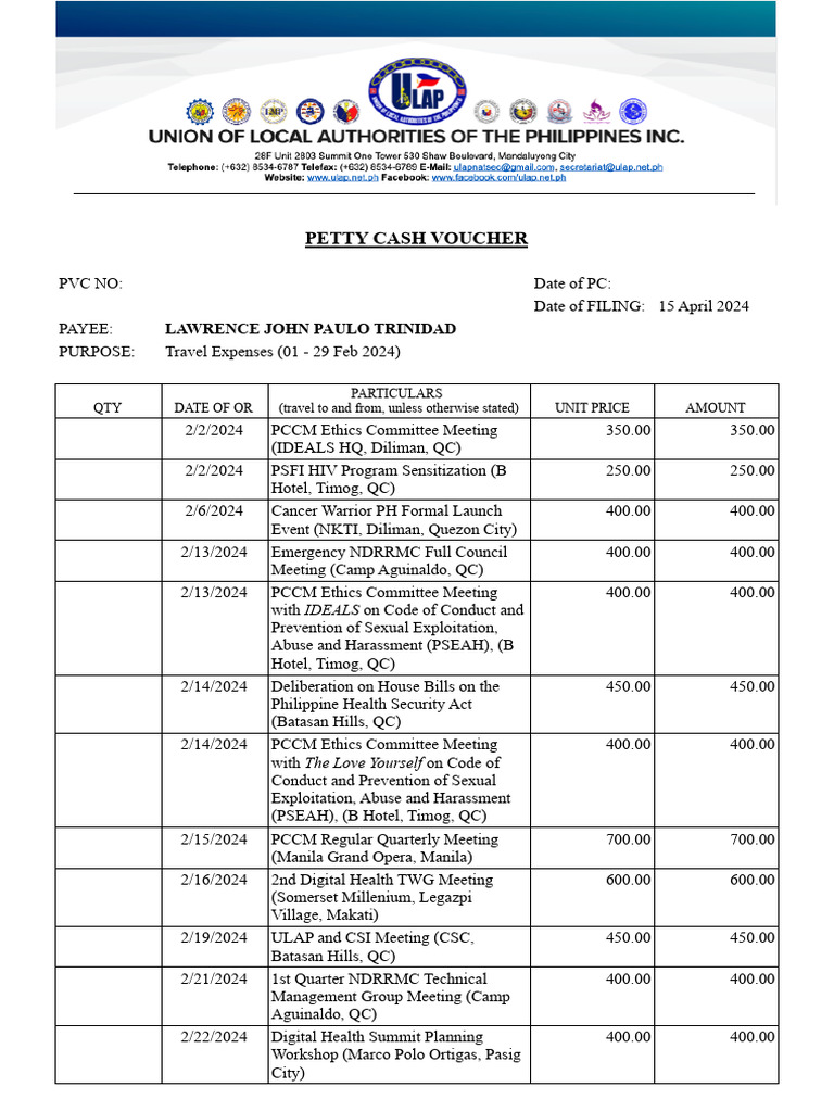 LJPT Fuel - Feb 2024 | PDF