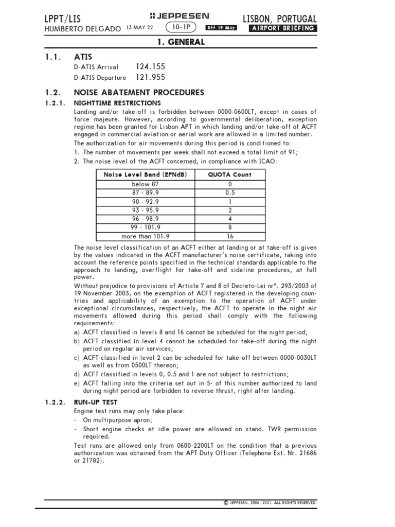 LPPT | PDF | Air Traffic Control | Transponder (Aeronautics)