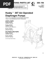 Manual Graco Husky 1050 | PDF | Pump | Valve