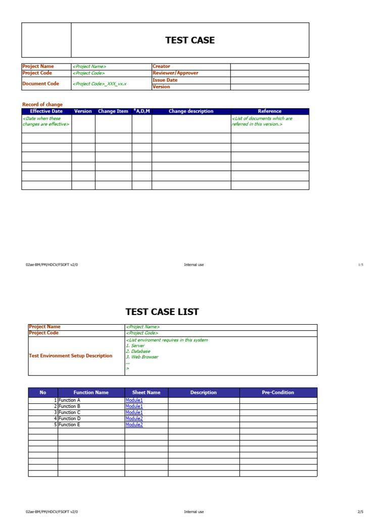 SWT301 Test Case | PDF | Software Engineering | Computing