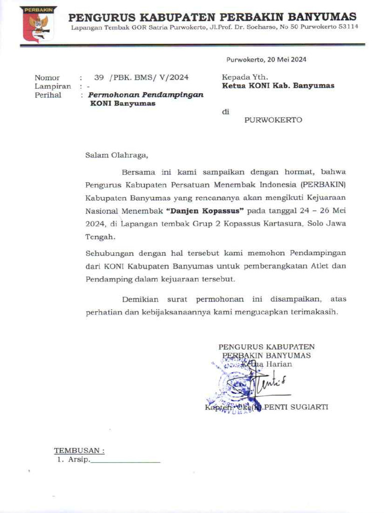 surat pendampingan | PDF