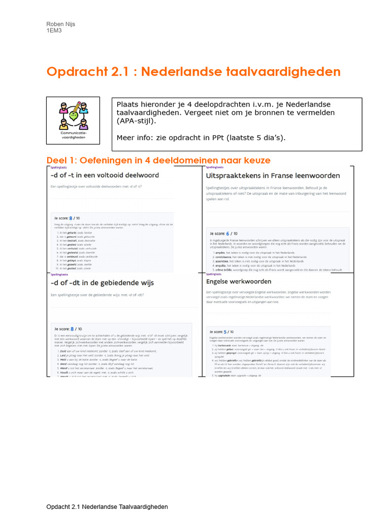 Opdracht 2 | PDF