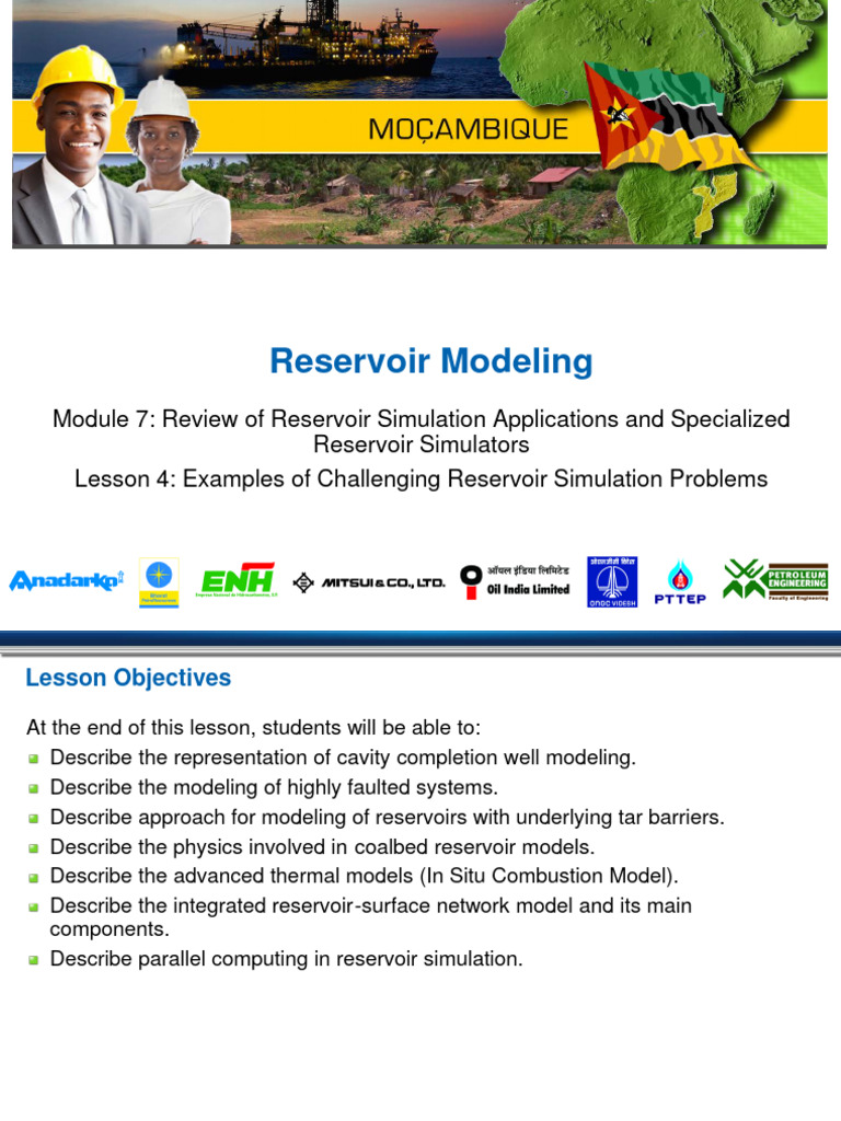 RM Mod 7 Lesson 4 | PDF | Petroleum Reservoir | Fluid Dynamics