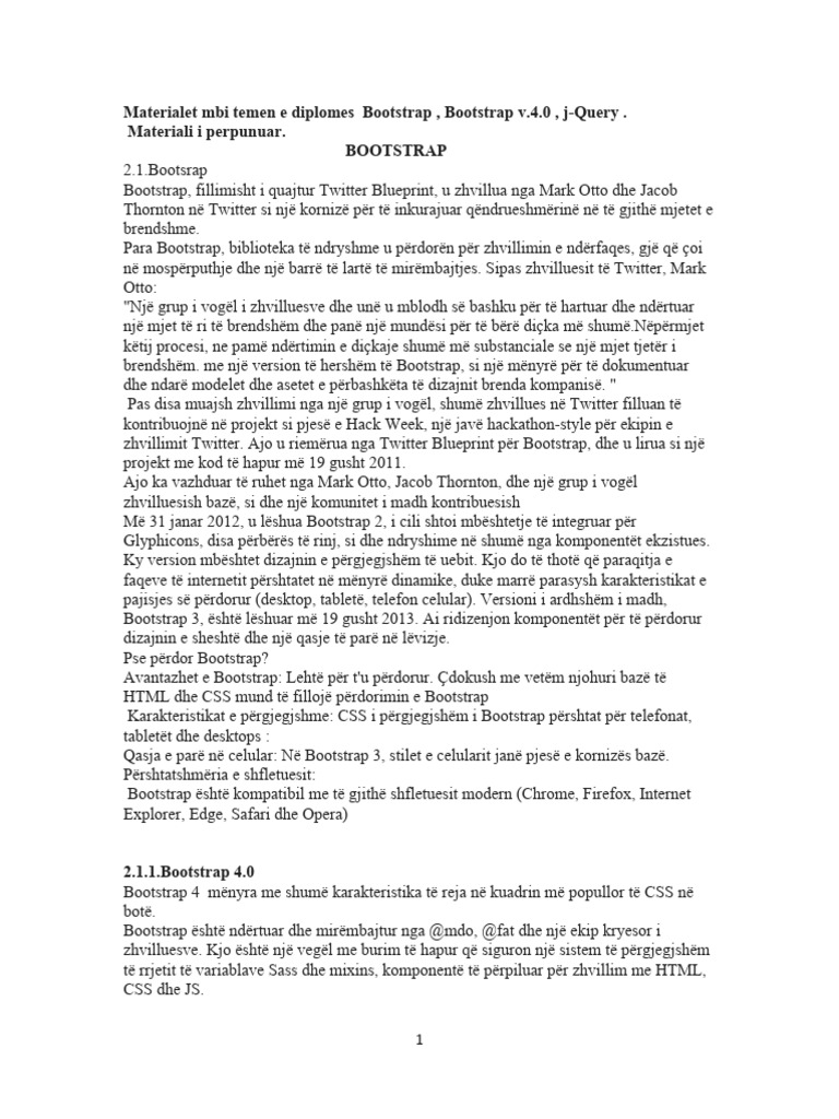 Bootstrapv4 00 | PDF