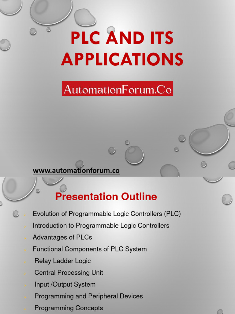 PLC Applications 1716345432 | PDF | Programmable Logic Controller ...