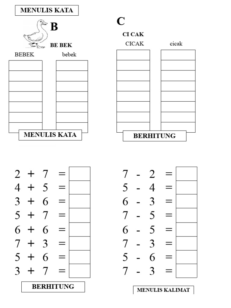 Materi TK A Dan B 29012024 | PDF