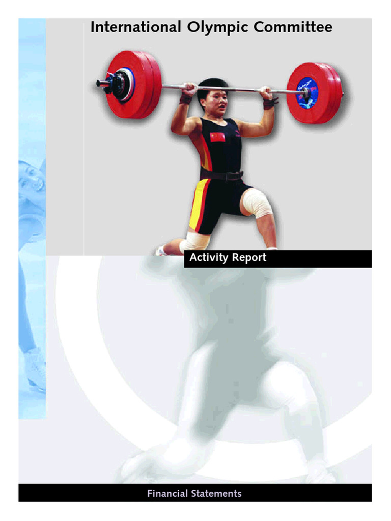 2001 IOC Financial Report | PDF | Audit | Depreciation