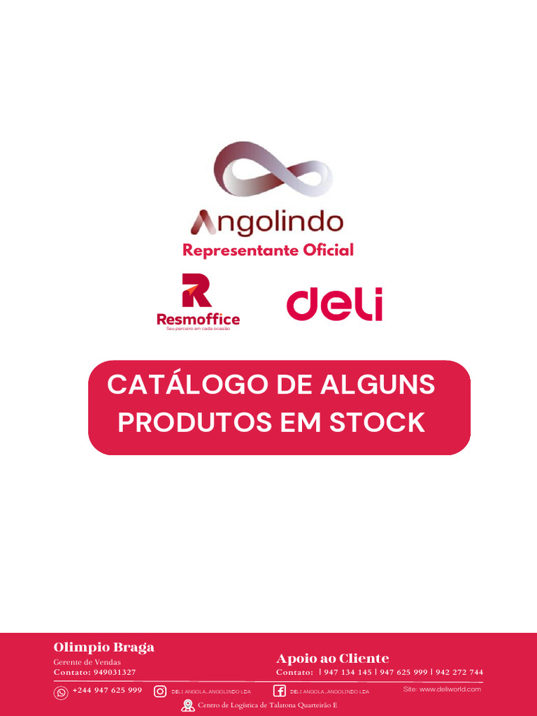 Catalogo Deli Angolindo Talatona | PDF
