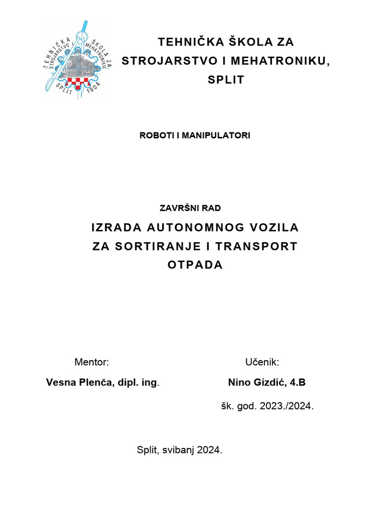 Zavrsni Rad Nino Gizdic | PDF