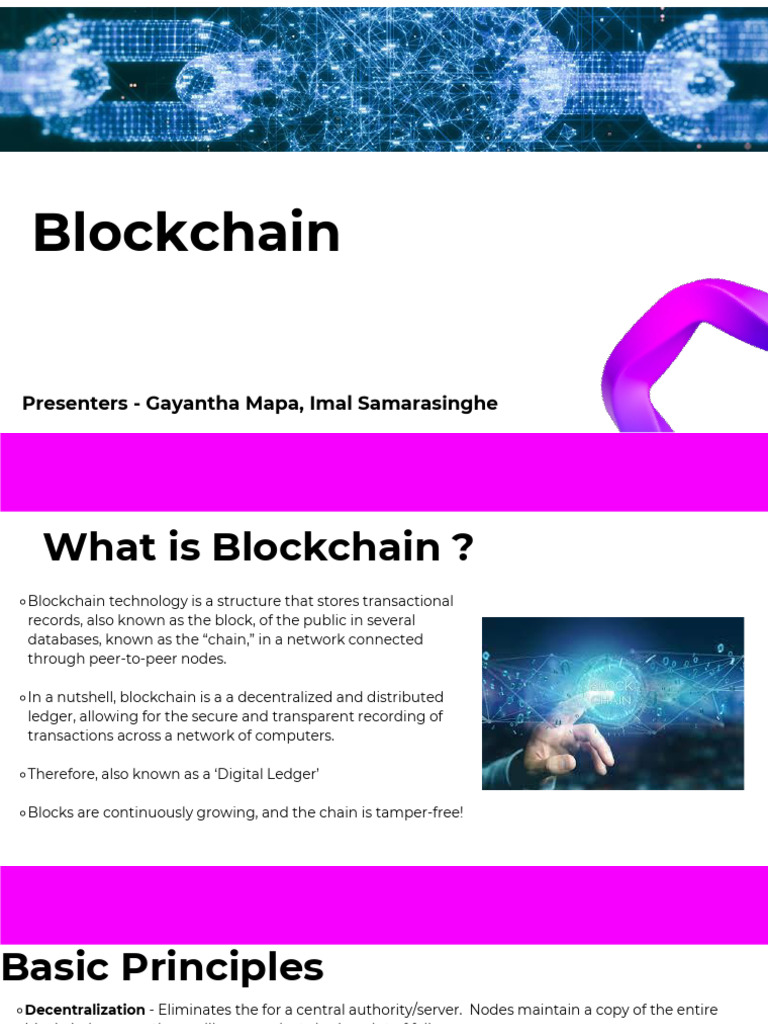 Blockchain - Mapa and Imal | PDF | Bitcoin | Cryptocurrency