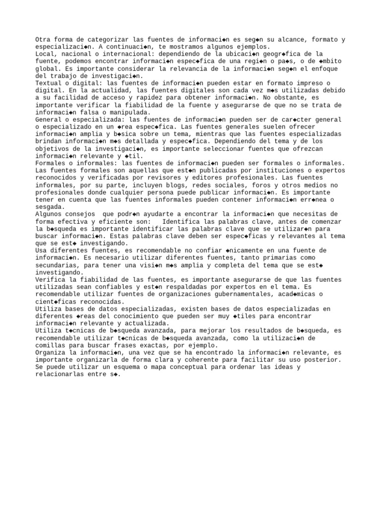 Ejemplos de Fuentes Digitales Confiables | PDF | Informática ...