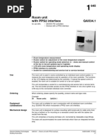 Siemens DXR2 - E18 101A Datasheet | PDF | Building Automation | Power ...
