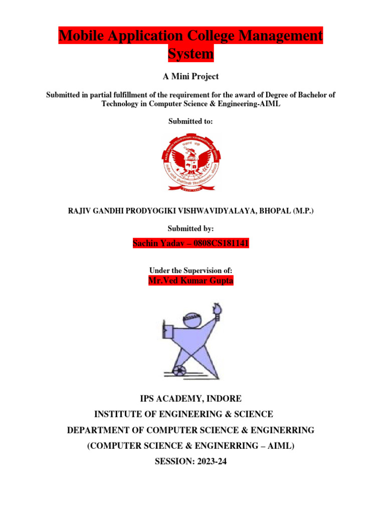 Major Project Report Format 2021-2022 CSE - IML | PDF | Use Case | Computing