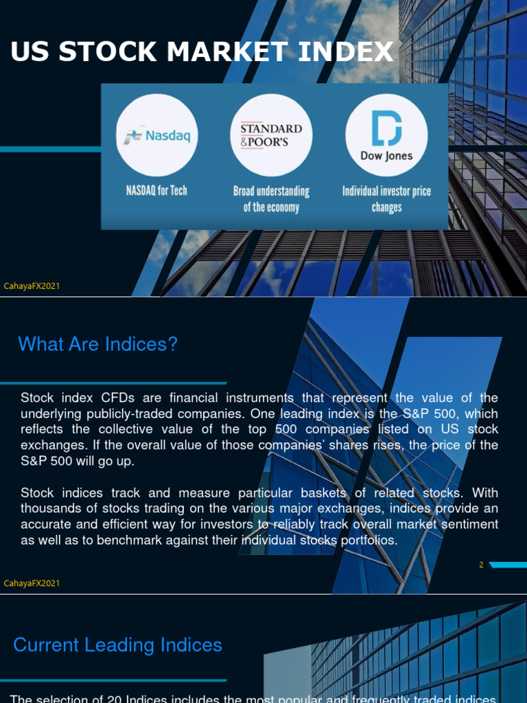 Us Index Introduction | PDF | Nasdaq | Stock Market Index