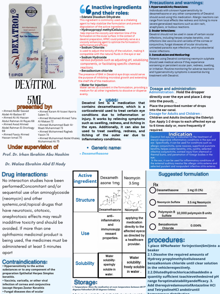 Dexatrol 5ml | Download Free PDF | Diseases And Disorders | Clinical ...