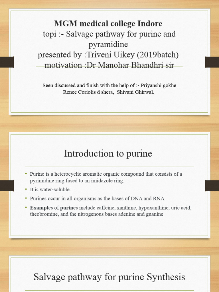 172 Triveni Uikey MGMMC Indore | PDF | Nucleotides | Biosynthesis