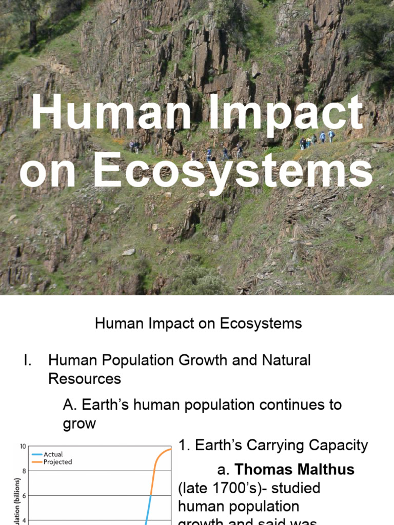 Humankind and Environment | PDF | Atmosphere Of Earth | Greenhouse Gas