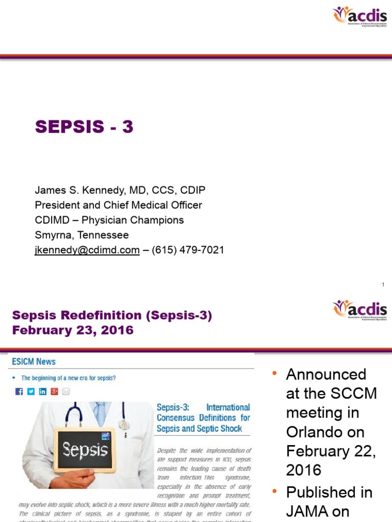 New Sepsis Criteria_KC | PDF | Sepsis | Shock (Circulatory)