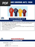 The Trade Unions Act, 1926 | PDF