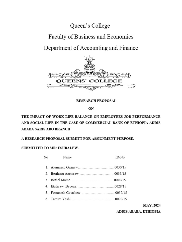 Research-Proposal Assignment | PDF | Statistics | Methodology
