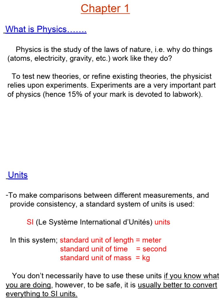 Chapter1 Final Pdf Euclidean Vector Velocity