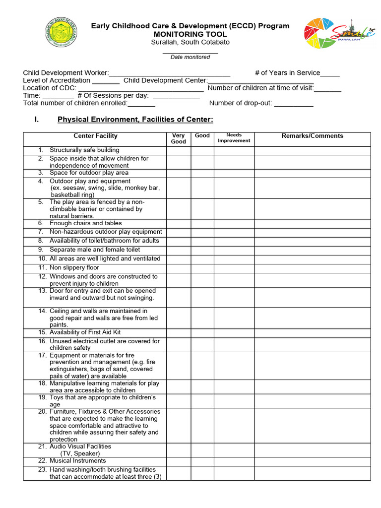 Monitoring 2024 | PDF | Early Childhood Education | Individualized ...